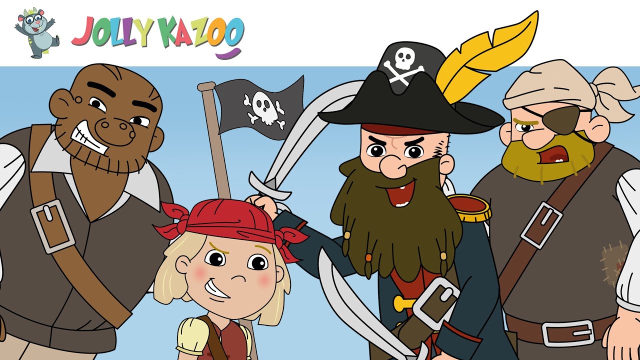Pirates Ahoy! (The Pirate Song) | Jolly Kazoo - YouTube