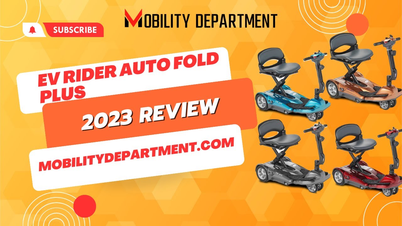 EV Rider Transport Auto Fold Plus Review 2024 - YouTube