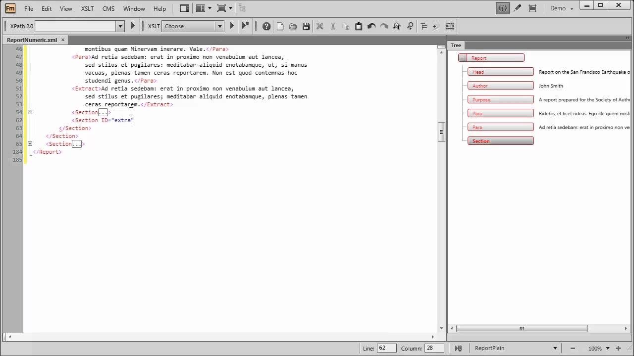 FrameMaker 11: XML Code View for Structured Authoring - YouTube