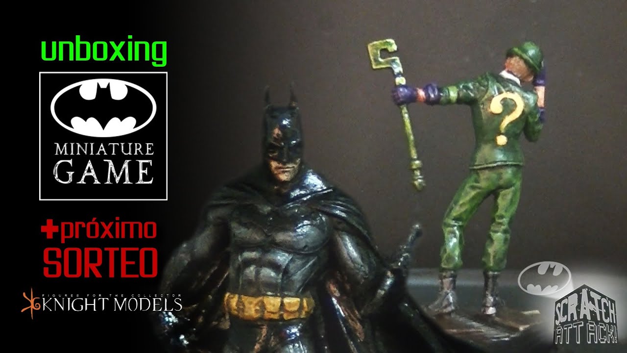BATMAN + RIDDLER + PRÓXIMO SORTEO!! - descajado Batman Miniature Game ...