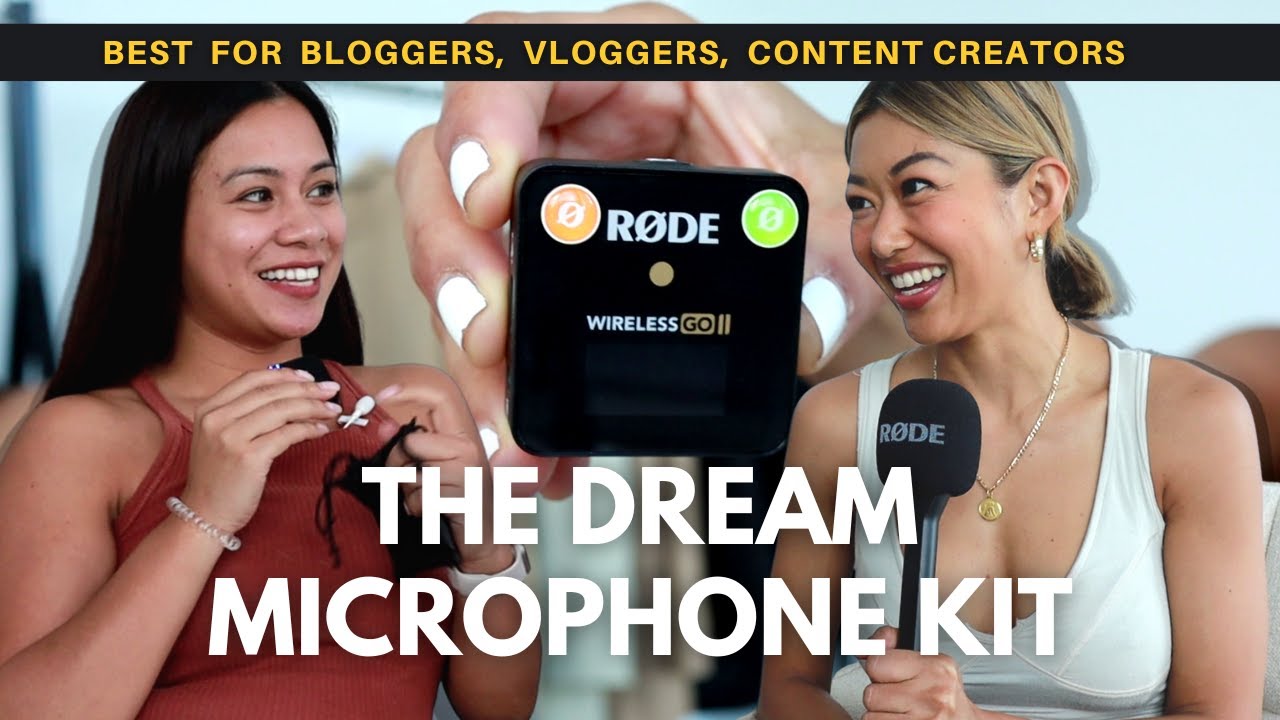 Rode Microphone Wireless Go II, Flex Clip Go, Rode Interview Mic ...