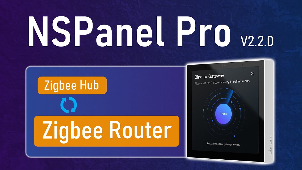 Innovative Smart Control: NSPanel Pro - From Hub to Router in One Step ...