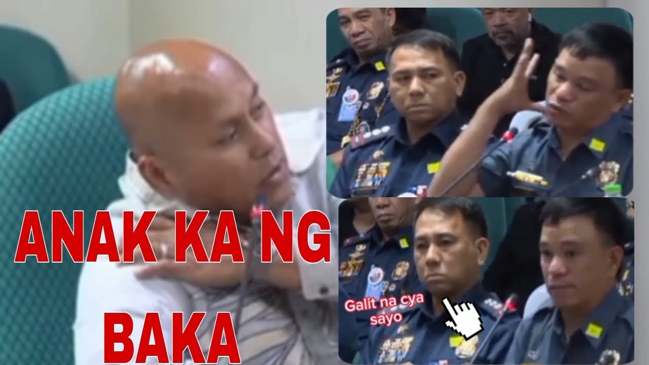 Sen.BATO sinabihan Niya ang Isang pulis na ANAK KA Ng BAKA'idol ...