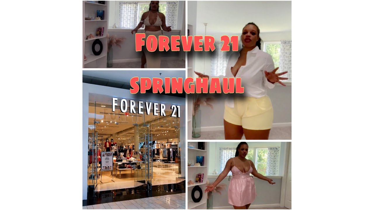 Forever 21 spring haul | Clothing haul | Vacation outfits - YouTube