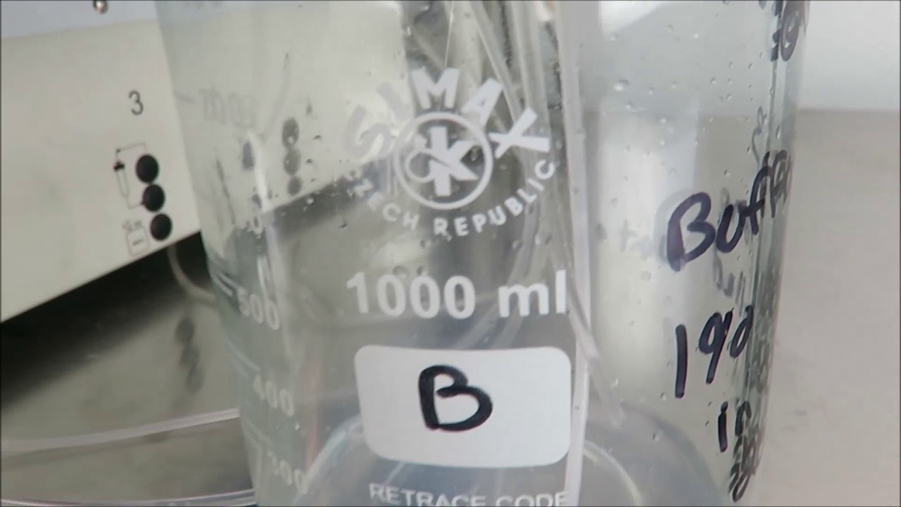 BIOTAGE SP1 Flash Chromatography - YouTube