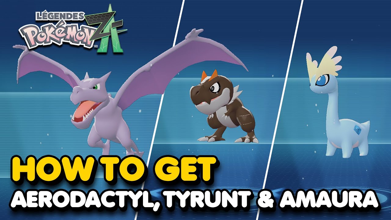 Pokemon Za Aerodactyl Evolution
