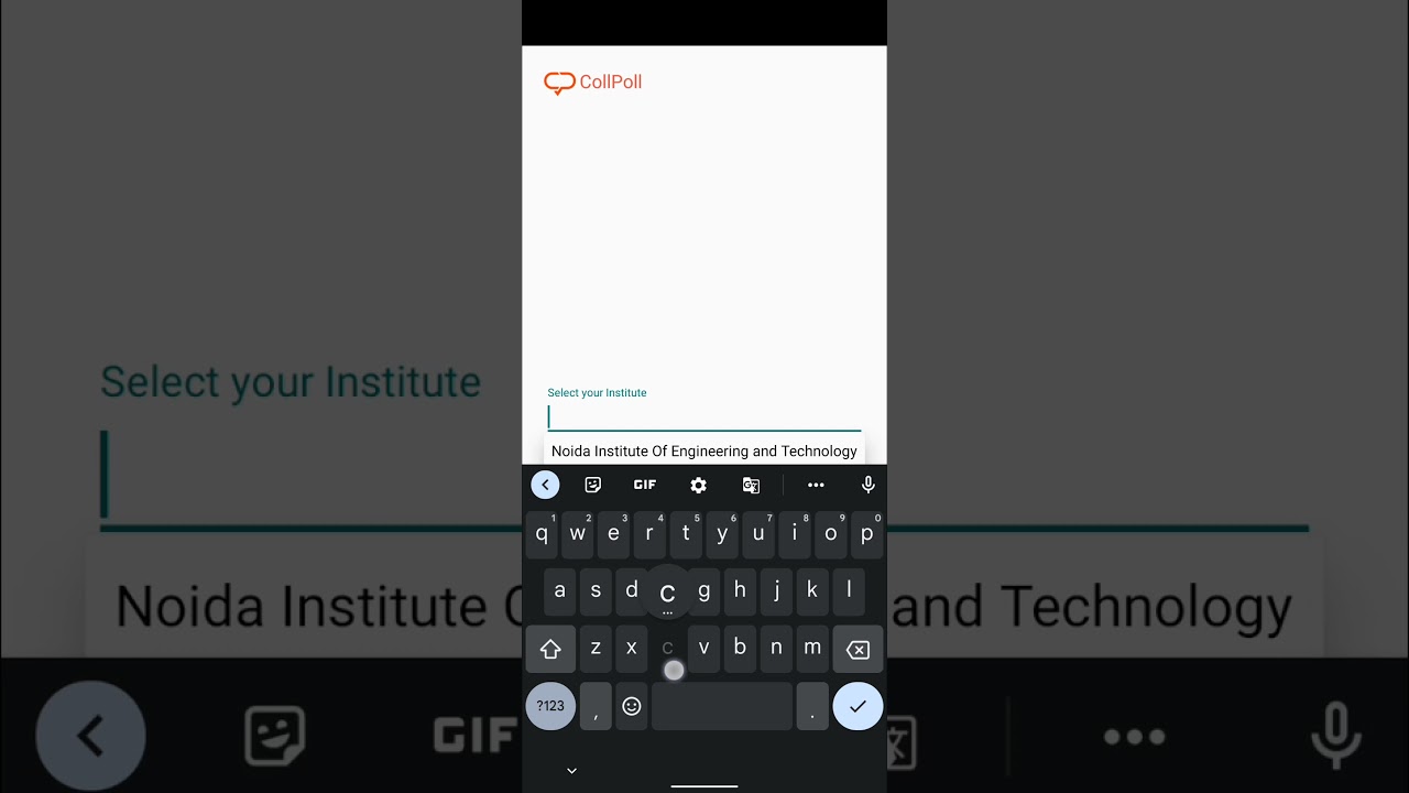 Login using username and password on the latest CollPoll App - YouTube