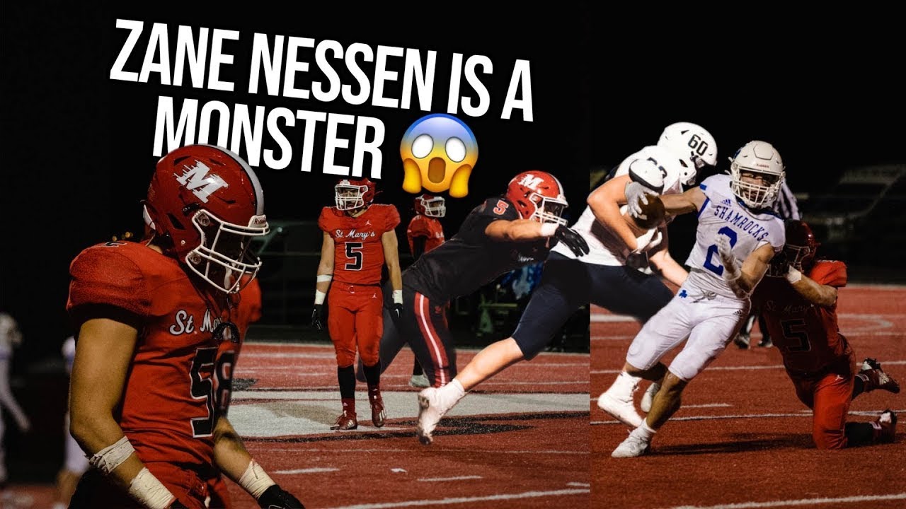 Zane Nessen Senior Season Highlights - YouTube