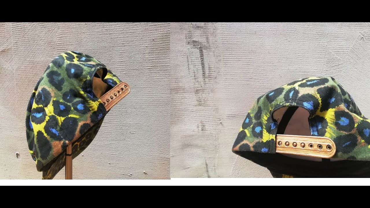 DIY BASEBALL CAP DESIGN WITH BRONZE COLOR MARKER - YouTube