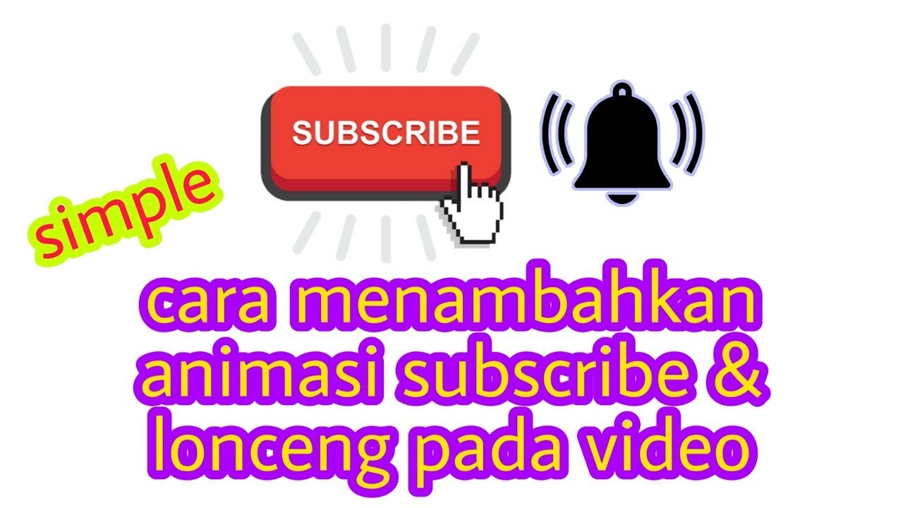 Tutorial Menambah Tombol Subscribe Youtube - YouTube
