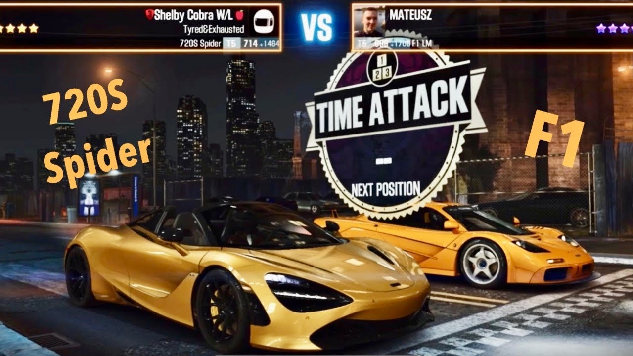 McLaren 720S Spider vs F1 - Time Attack - YouTube