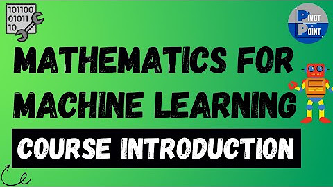 Mathematics for Machine Learning - Beginner Friendly - YouTube