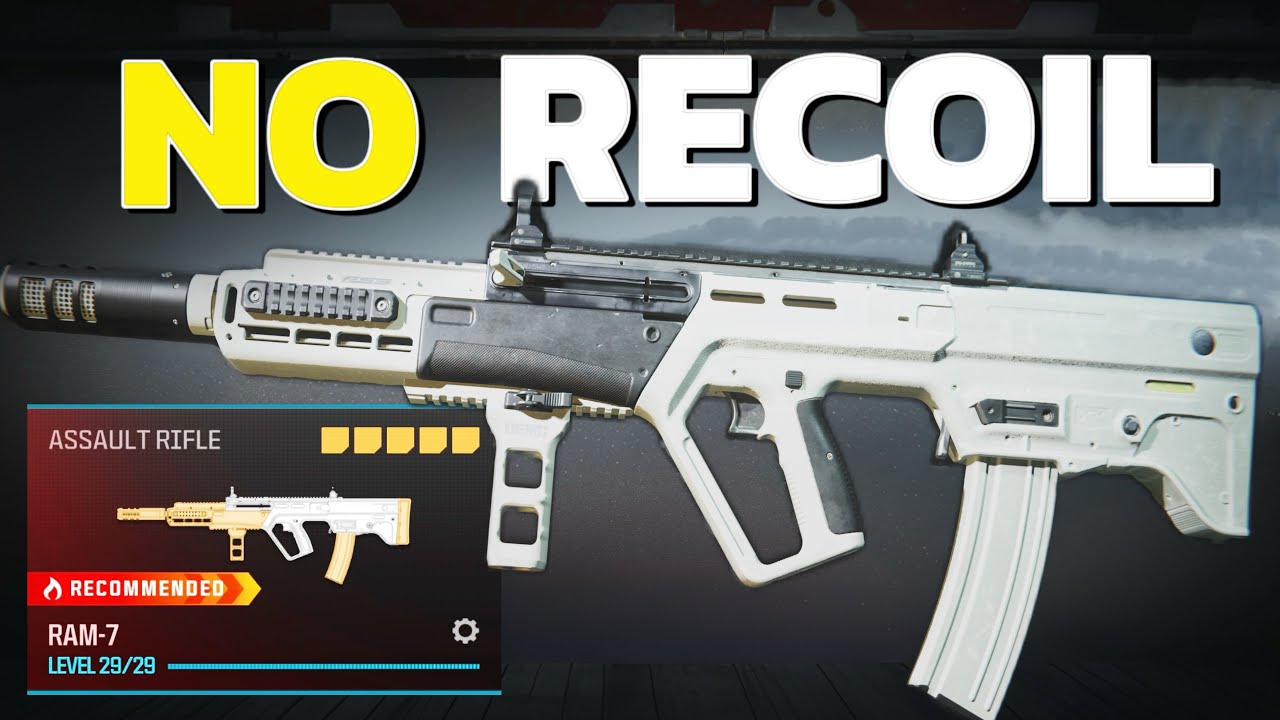 the *NEW* NO RECOIL RAM 7 CLASS in MW3!(Best RAM 7 Class Setup ...
