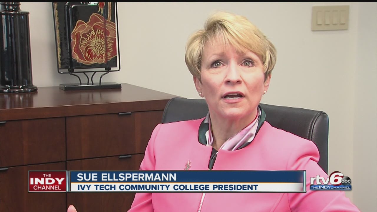 Former Lt. Governor begins new job as President of Ivy Tech - YouTube