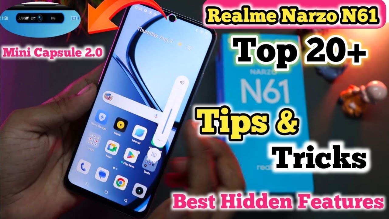 Top 20+ Tips And Tricks,Realme Narzo N61 Tips & Tricks,Tips And Tricks ...