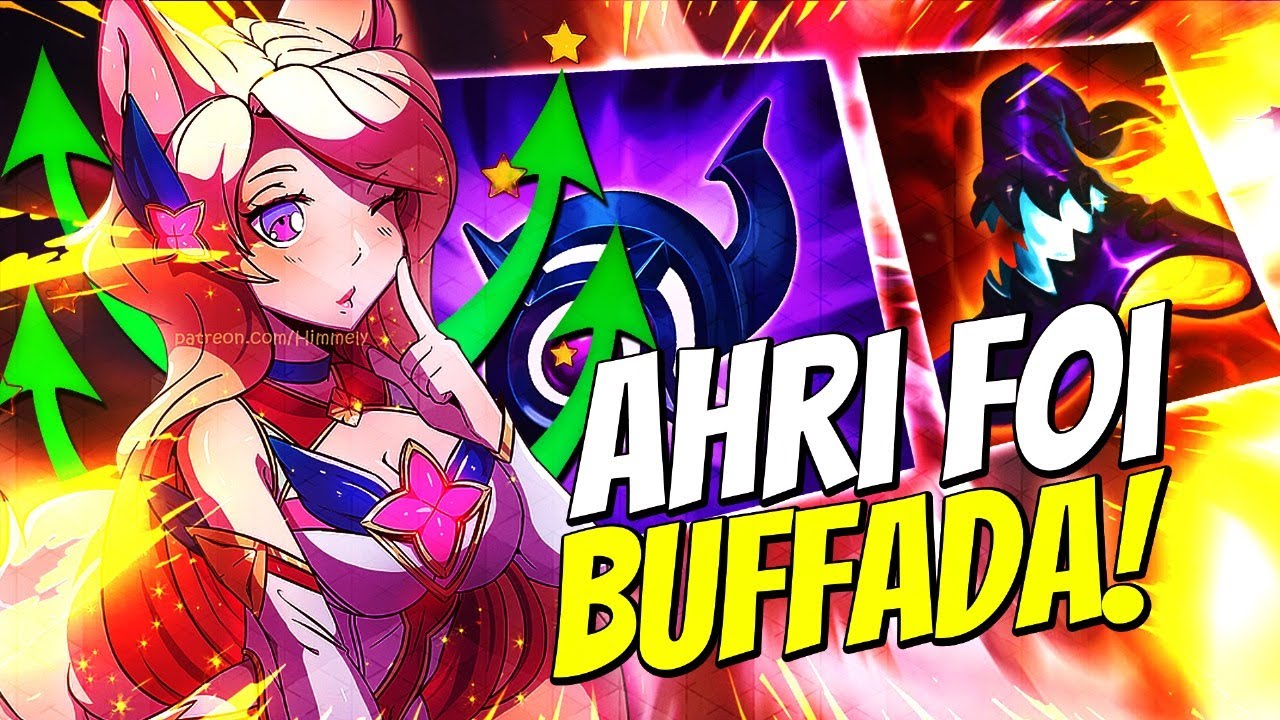 AHRI FICOU FORTE COM ESSE BUFF ? LOL WILD RIFT - YouTube