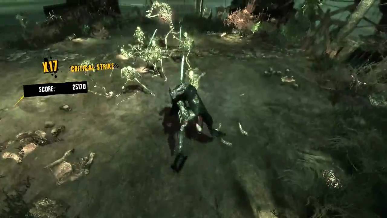 Batman Arkham Asylum - Dem Bones Challenge - YouTube