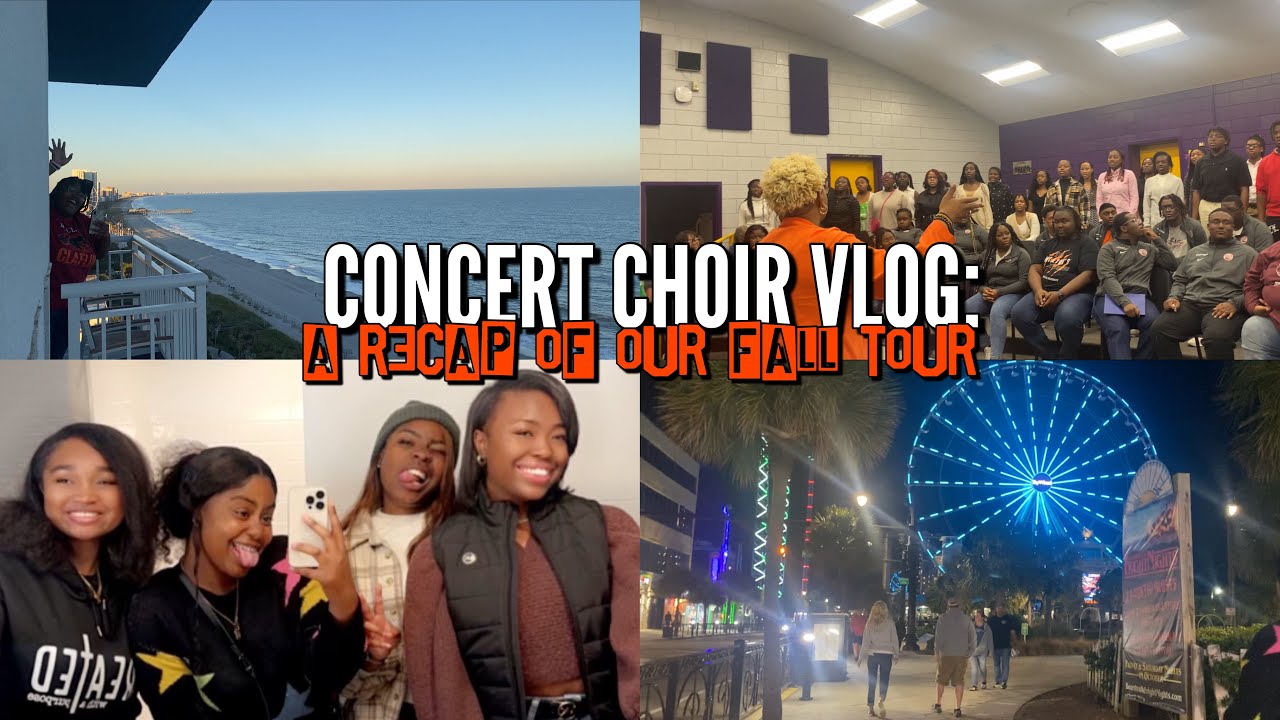 HBCU CHOIR VLOG 🎵 | a recap of Claflin University Concert Choir’s 2023 ...