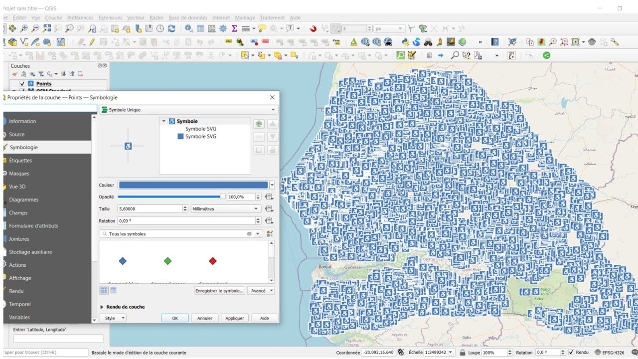 🔴 QGis : Enregistrer et Charger des Styles personnalisés dans Qgis ...