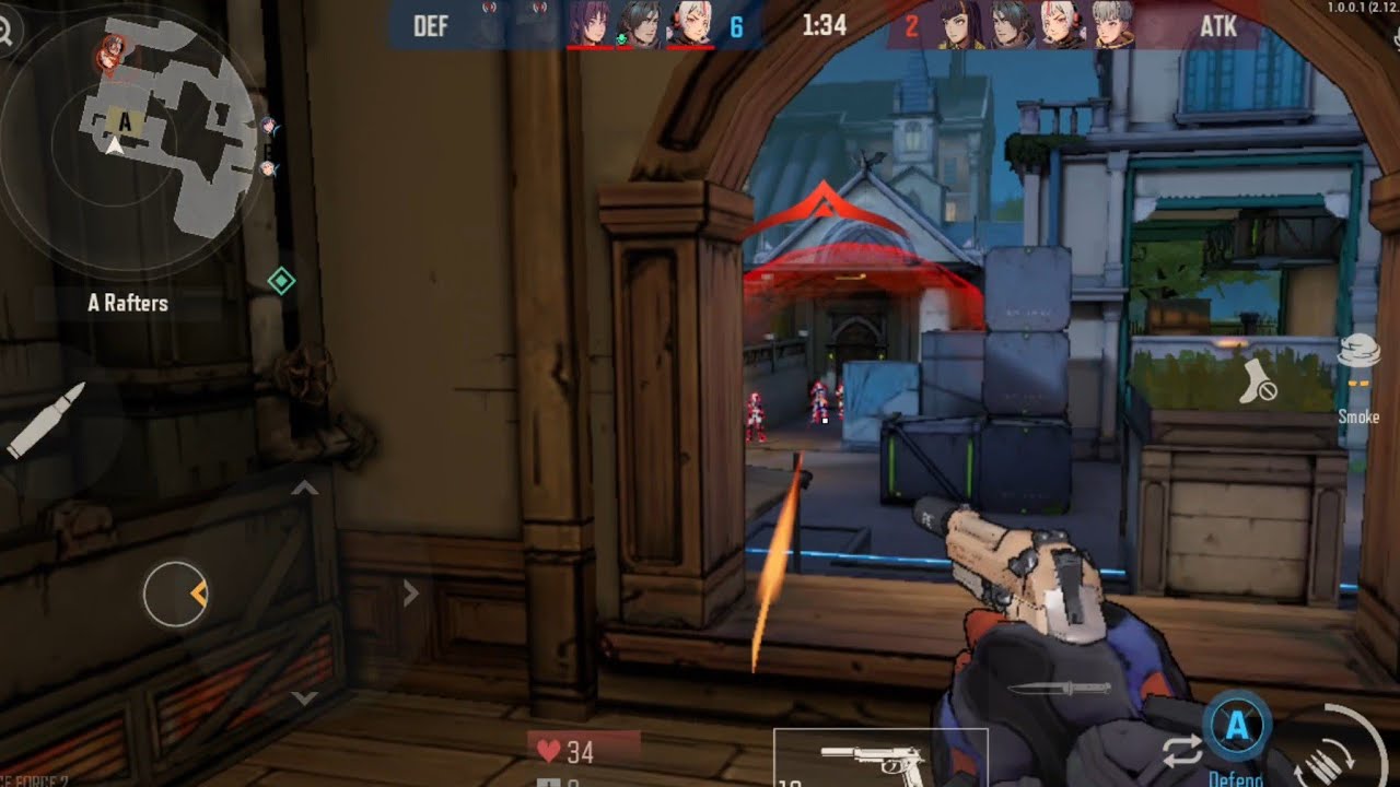 Ace Force 2 Gameplay l [old clip] Valorant mobile l Valorant clone l hyper front clone - YouTube