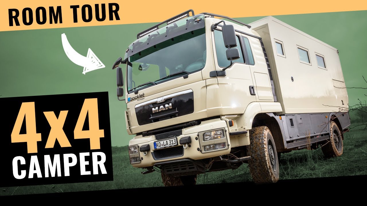 Offroad Wohnmobil der Luxusklasse – MAN TGM 13.290 von Bocklet ...