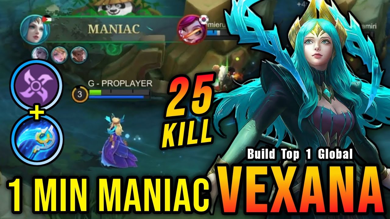 1 Minutes MANIAC!! Finally Best Item for Vexana Insane 25 Kills ...