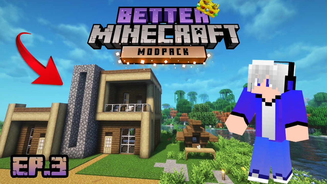 Better Minecraft EP3 ที่ดินฟรีจากหัวหน้าเมือง - YouTube