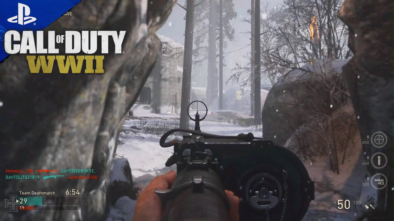 Call of Duty WW2 : Multiplayer Team Deathmatch Gameplay (1080p60FPS ...