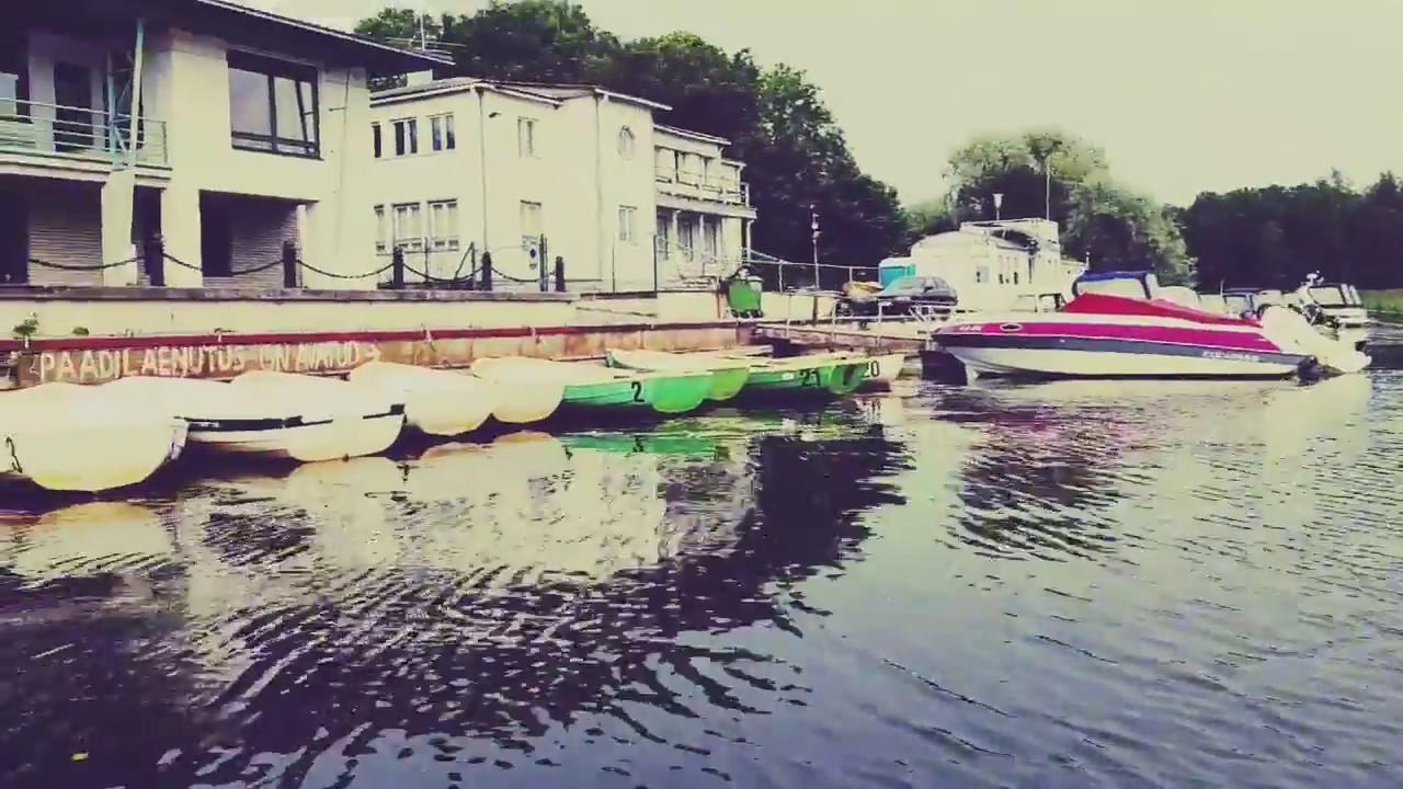 Boating on the Pirita river, July 2018 - YouTube