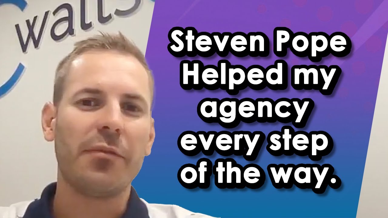 My Agency Guy Testimonial - Steven Pope Helped Me Grow My Agency - YouTube