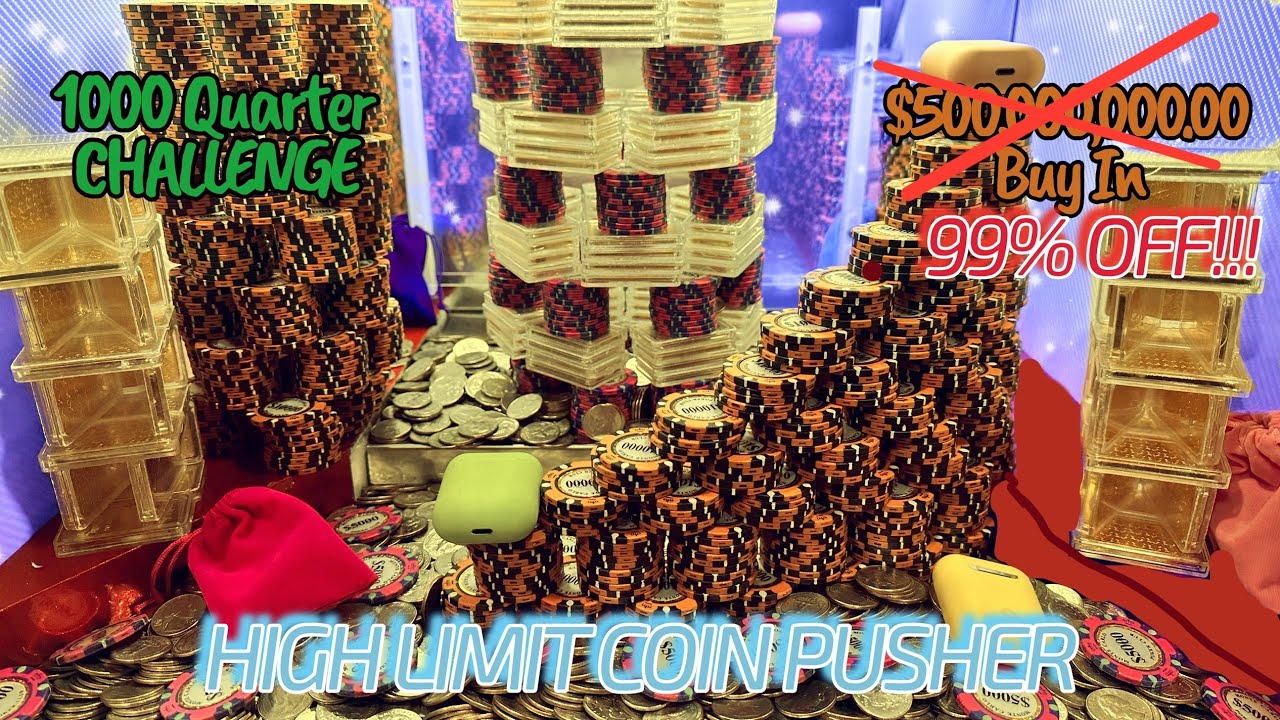 They wanted us to pay a half $1 billion for 1000 quarters inside the high limit Coin Pusher ...