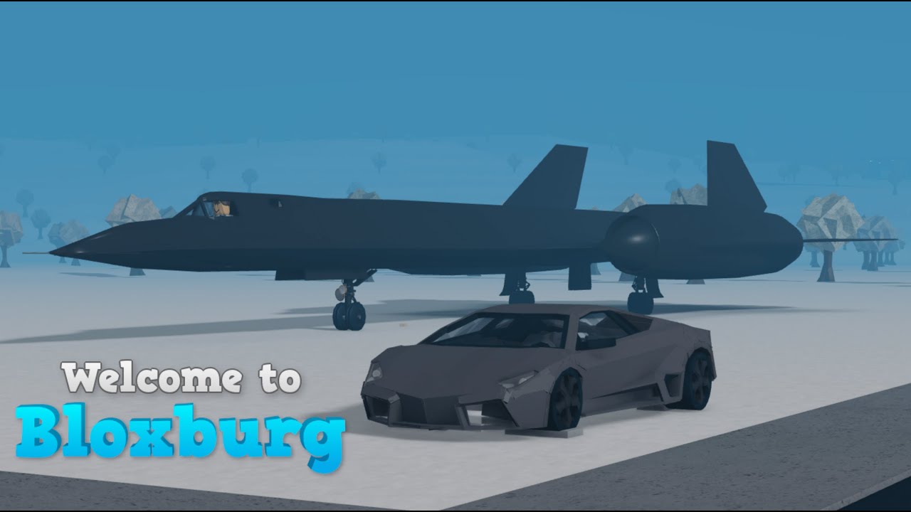 Bloxburg SR-71 Blackbird showcase - YouTube
