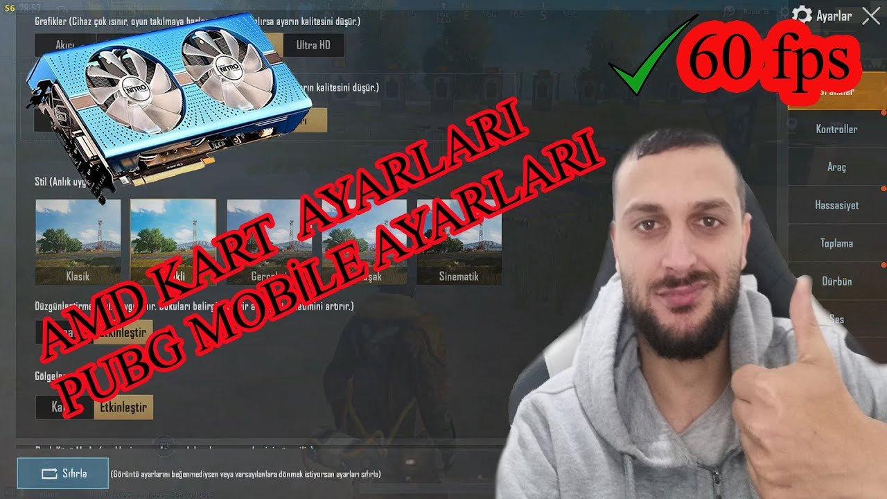YENİ EMULATOR AYARLAR (AMD EKRAN KARTLARI İÇİN) PUBG MOBİLE - YouTube