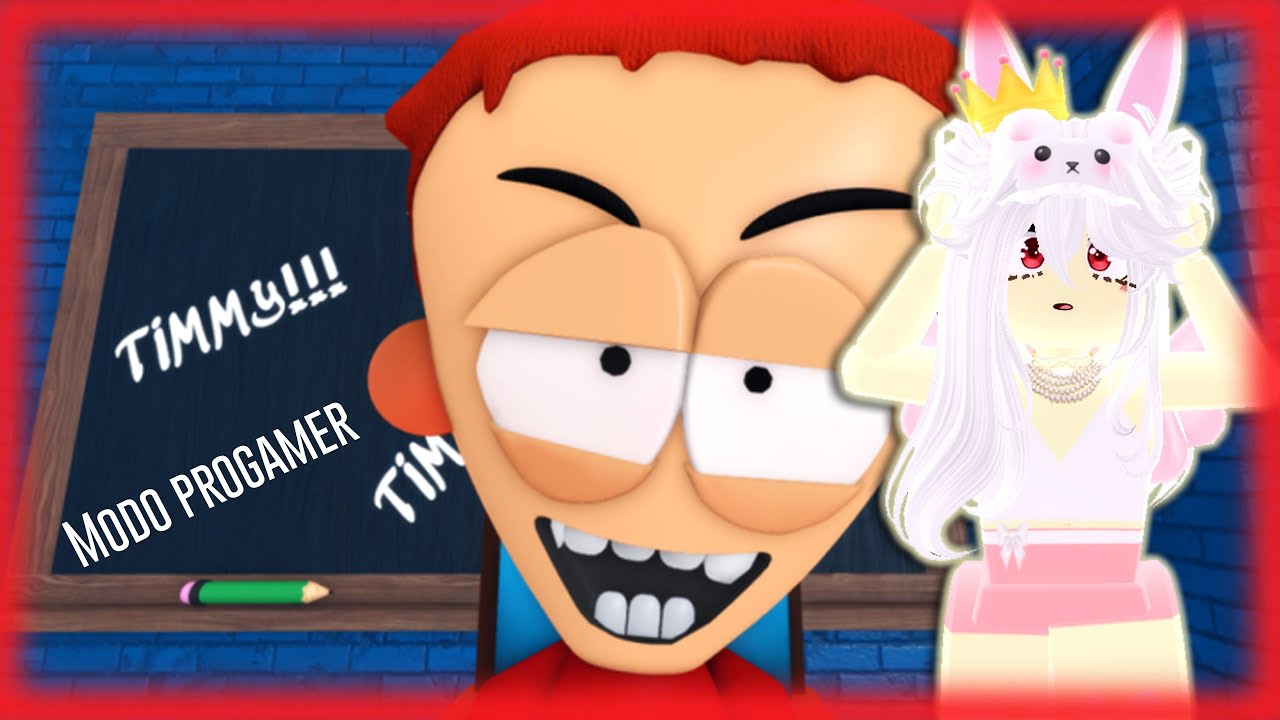 ESCAPAMOS DEL MALVADO TIMMY EN MODO PROGAMER!! | ESCAPE THE SCHOOL ...