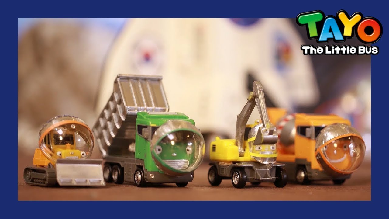Tayo Strong heavy vehicles in space! l Tayo's Sing Along Show 1 l Tayo ...
