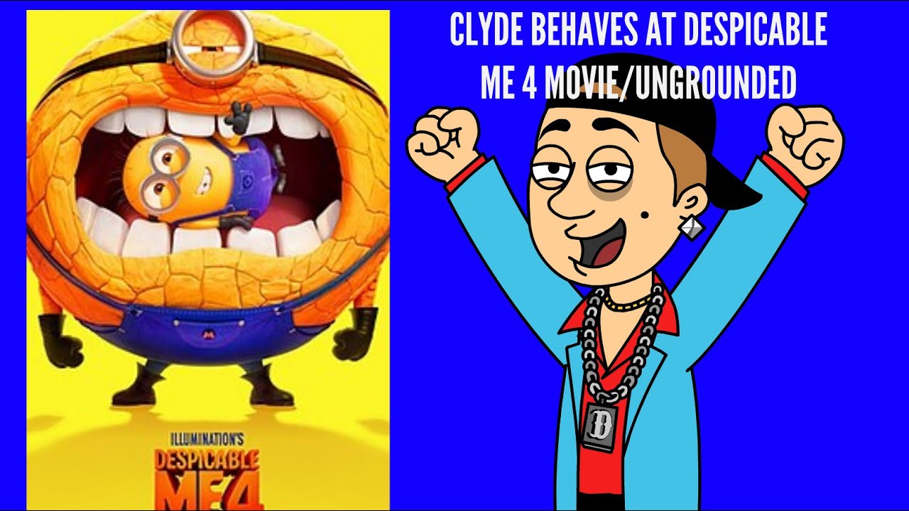 Clyde Behaves at Despicable Me 4 Movie/Ungrounded - YouTube