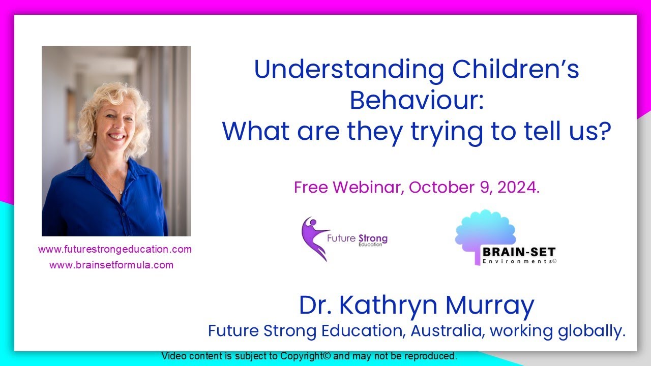 Understanding Children's Behaviour 30min session - YouTube
