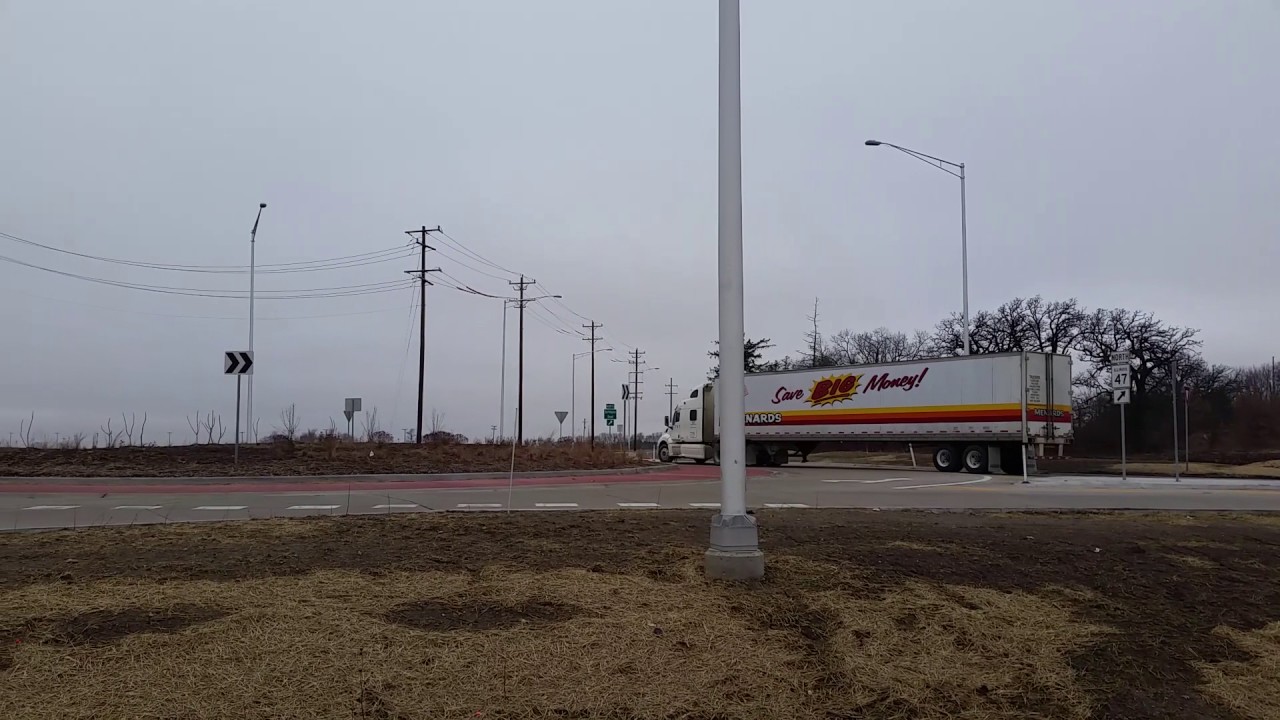 Illinois Route 47 Burlington Road Roundabout - YouTube