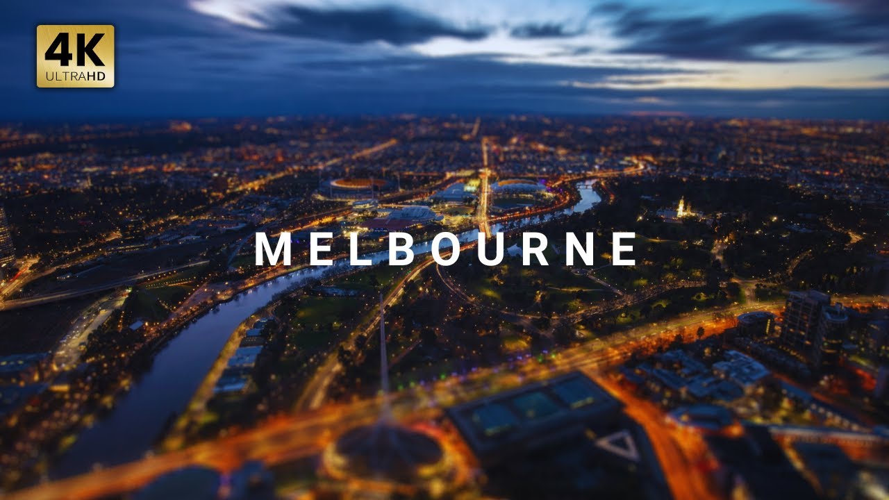 Melbourne from Above 4K UHD - A Cinematic Drone Journey - YouTube