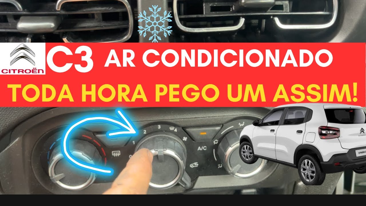 Resolveu um resolveu vários!! CITRÖEN C3 falha na ventilação do ar ...