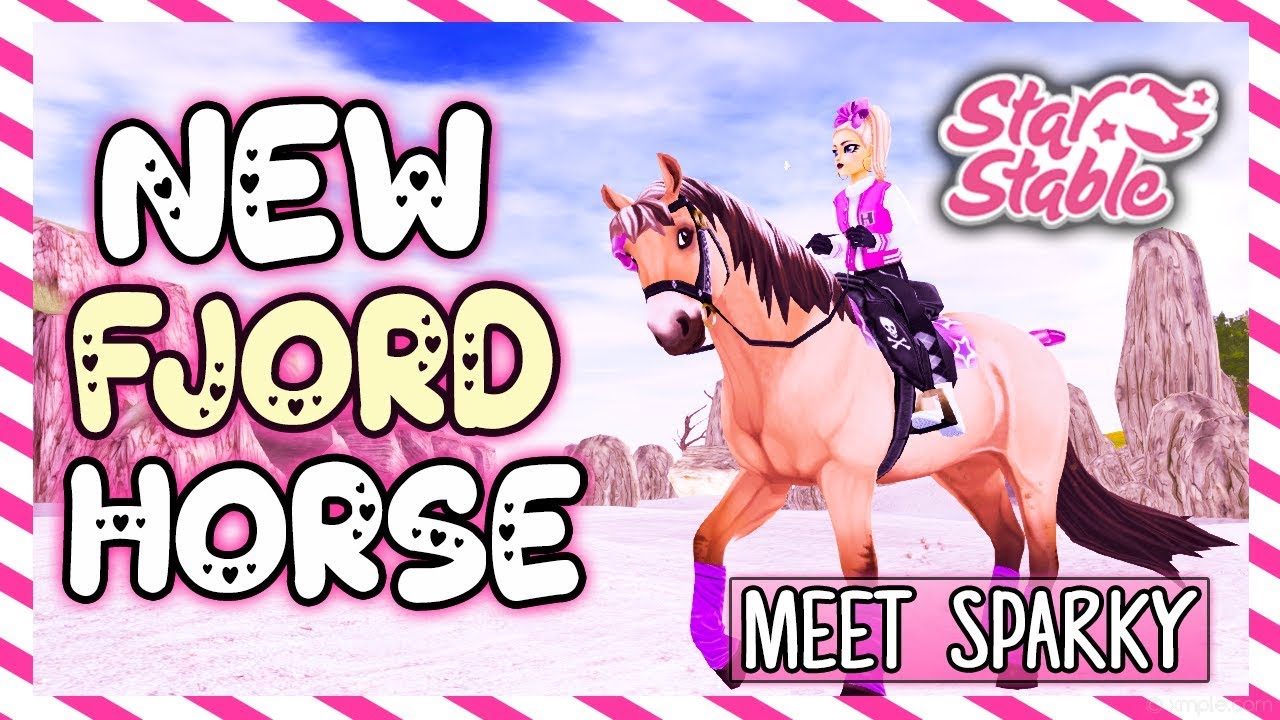 Star Stable - Buying the New Premium Fjord Horses - Meet Sparky! - YouTube