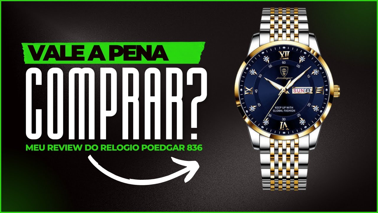 Análise Completa do Exclusivo Relógio Poedagar! - YouTube