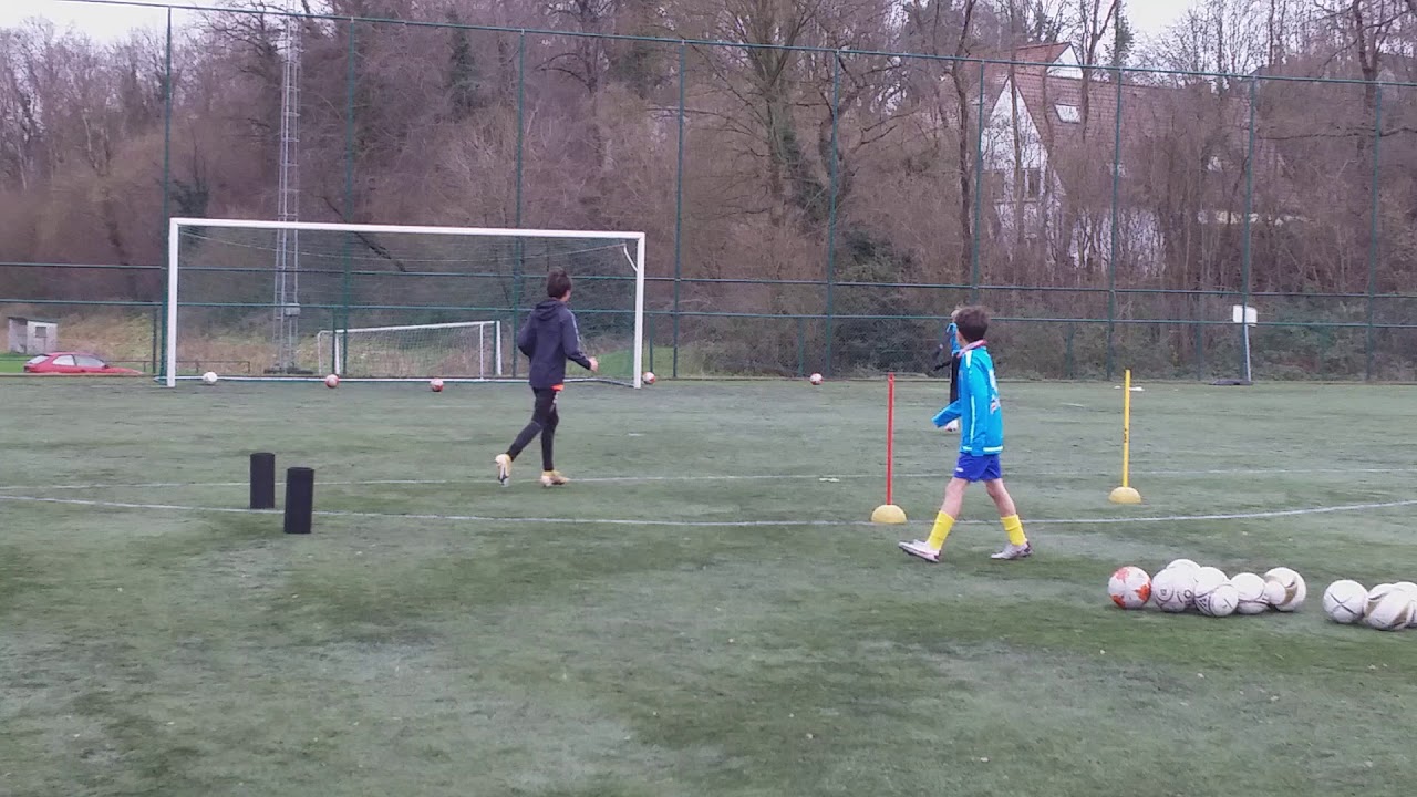 LEOPOLD - LOUIS - KILLIAN U13 TRAVAIL DE FINITIONS 1 A LA D.F.A - YouTube