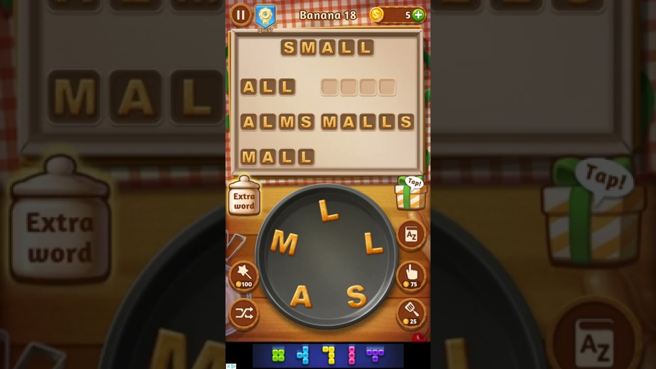 Word Cookies Banana Level 18 - YouTube
