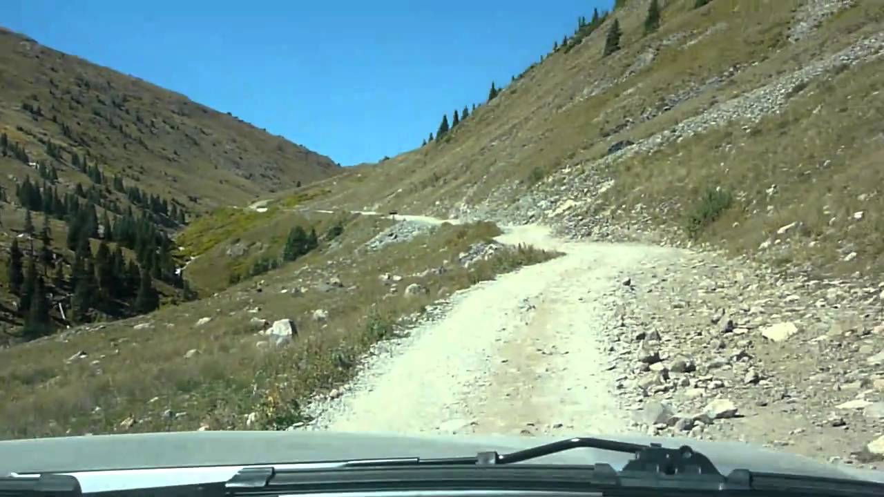 On the way to Engineer Pass, Colorado - YouTube