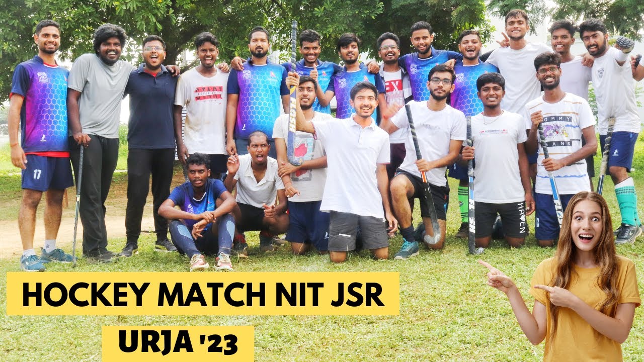 Hockey Match 🏑🔥 Video NIT JSR URJA '23 - YouTube