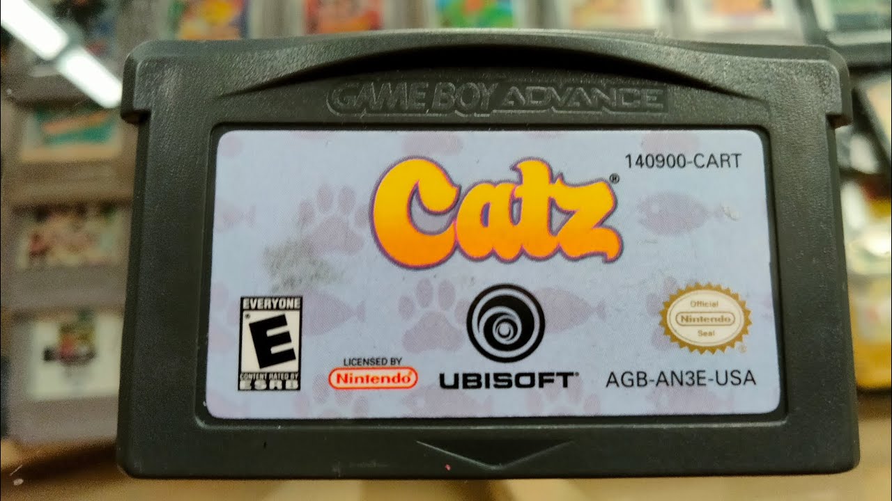 Catz Nintendo gameboy advance - YouTube