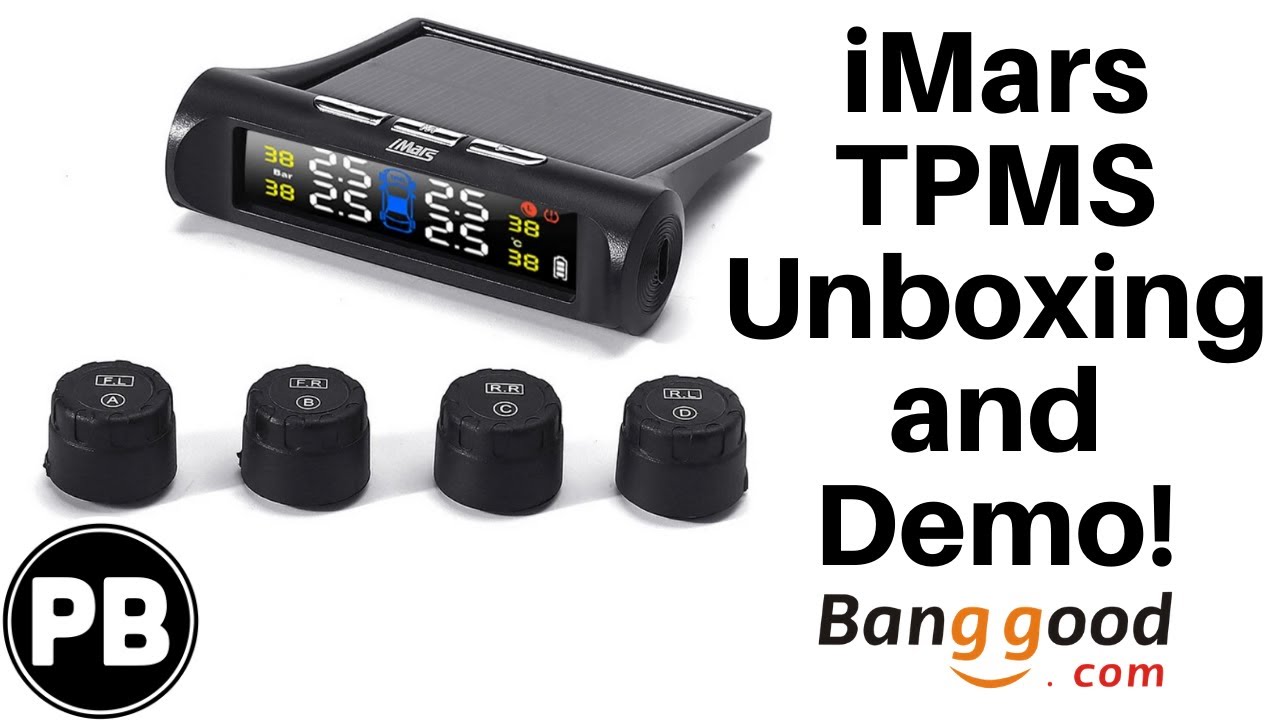 iMars Tire Pressure Monitoring System Unboxing and Demo! | iMars T240 ...