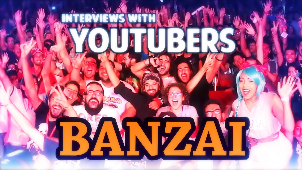BANZAI!!!! Youtubers Interviews ft.DRACOWAR, MO55EK 3EJJA, HOR CUJET ...