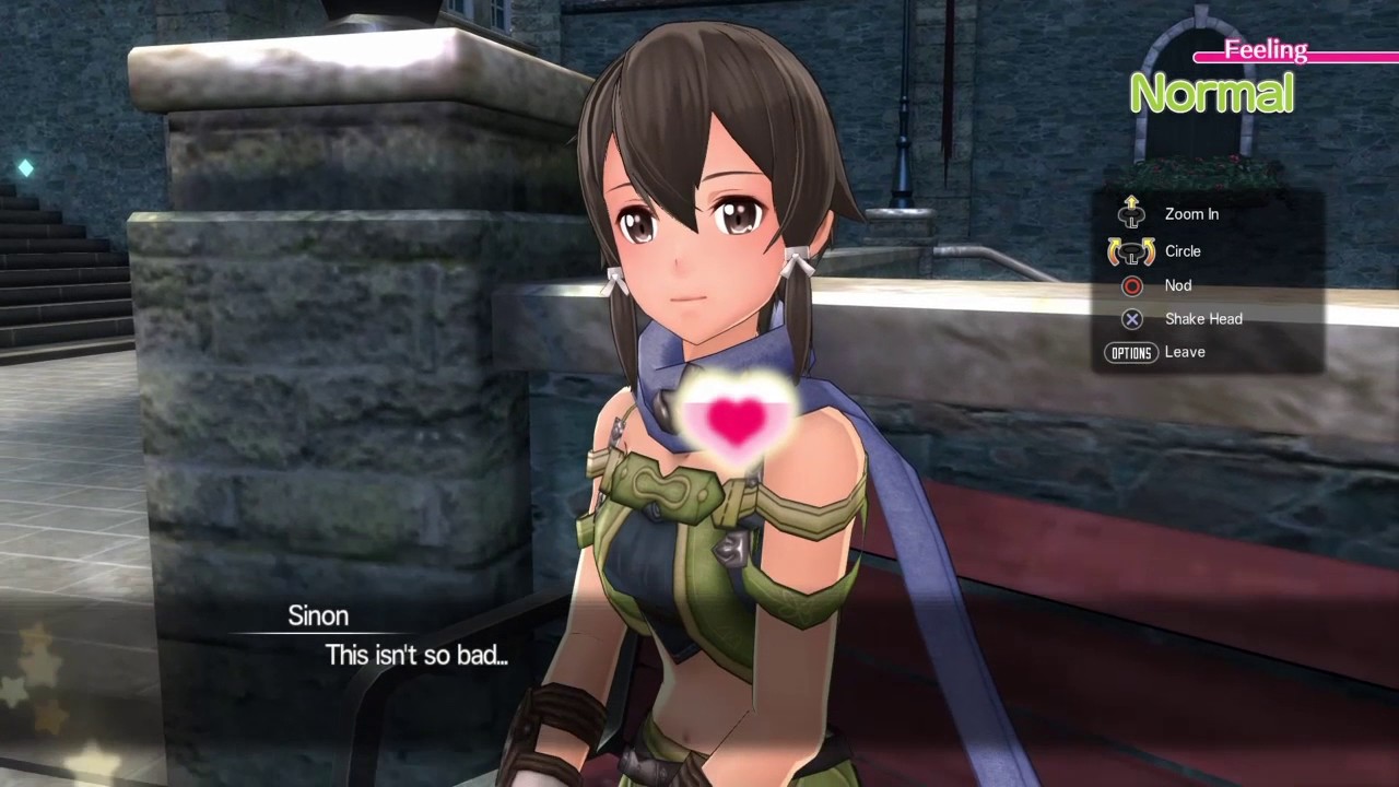 Sword Art Online Dating Simulater Sinon ps4 - YouTube